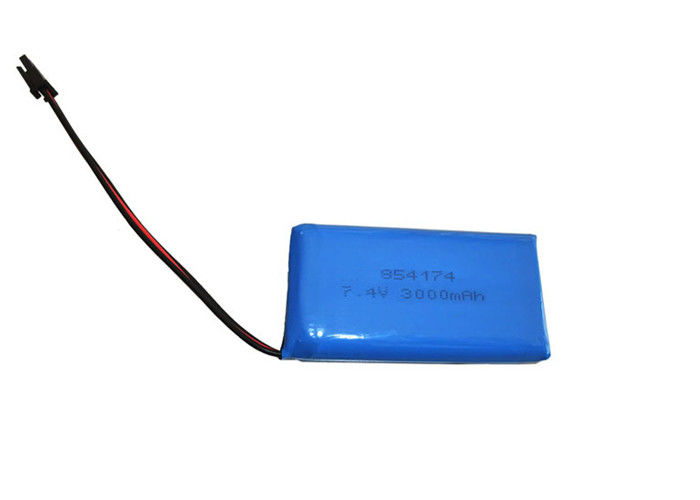 3.7V 3000mah Rechargeable Battery Pack 854174 , Slim Lithium Ion ...