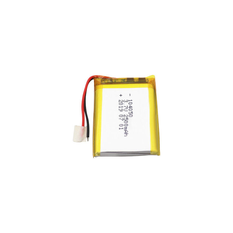 KC Lithium Polymer Battery Packs 104050 2.5Ah Polymer Li Ion Battery 3.7 V