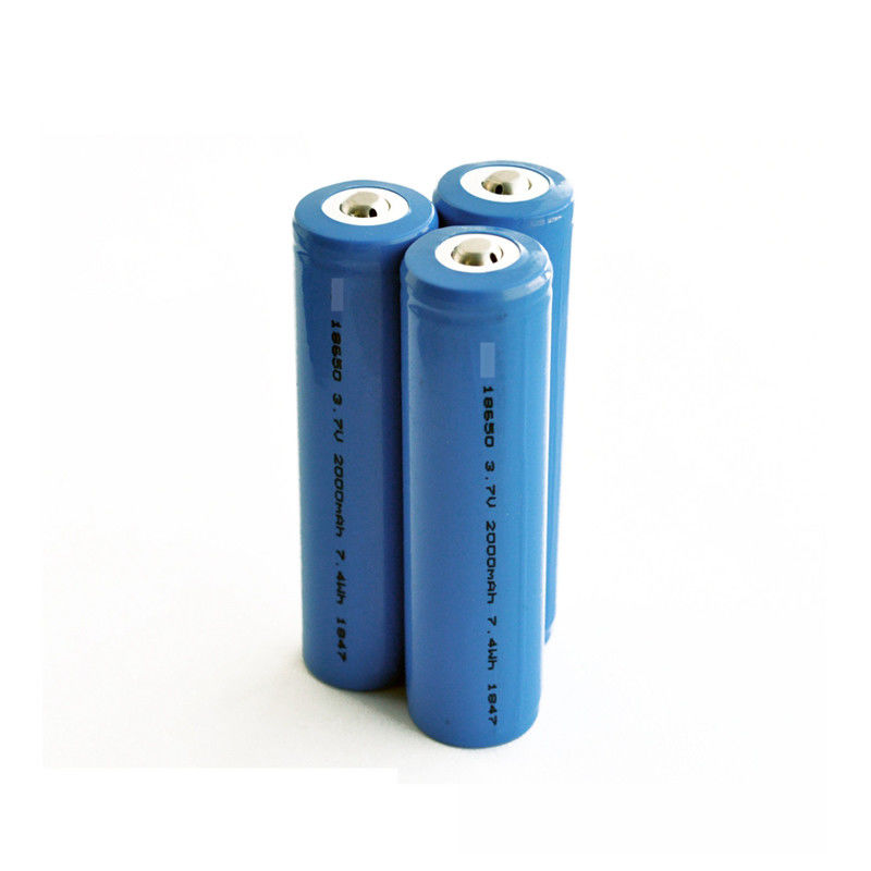 RoHS Icr 18650 Battery 2500mah 3.7 V Li Ion Battery Cell With PCM
