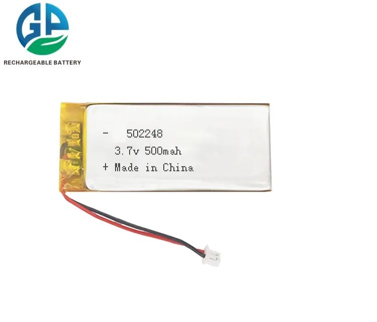 Iec62133 502248 Li Polymer Battery Cell 1.85wh 3.7v 500mah